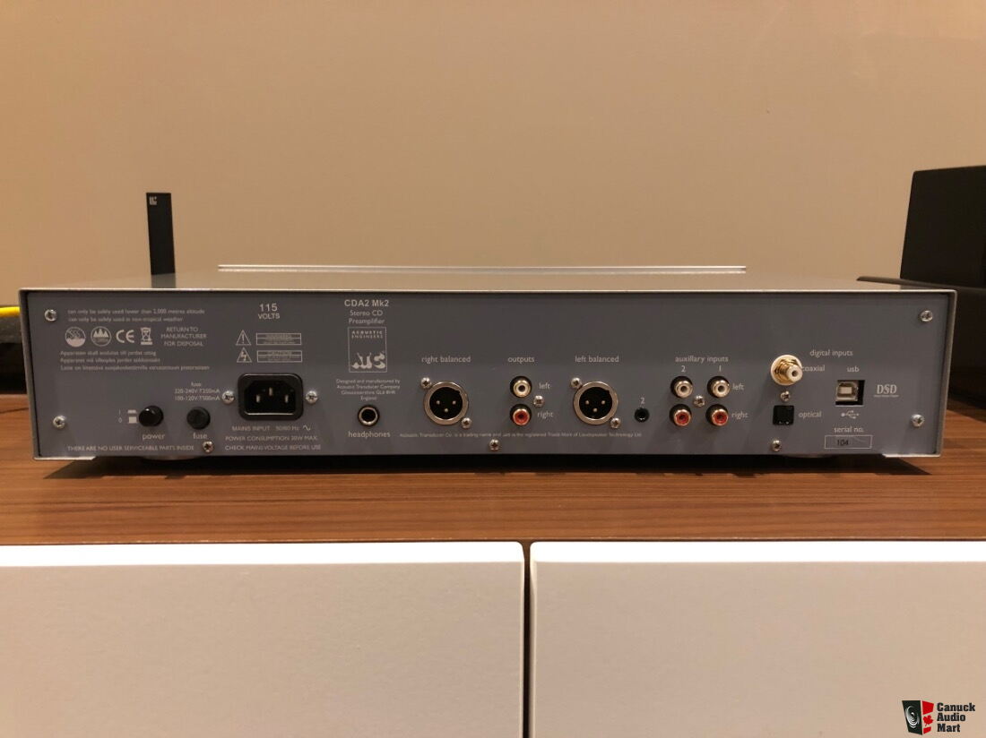 ATC CDA2 MK2 - CD DAC Preamplifier - Mint Photo #4844467 - UK Audio Mart