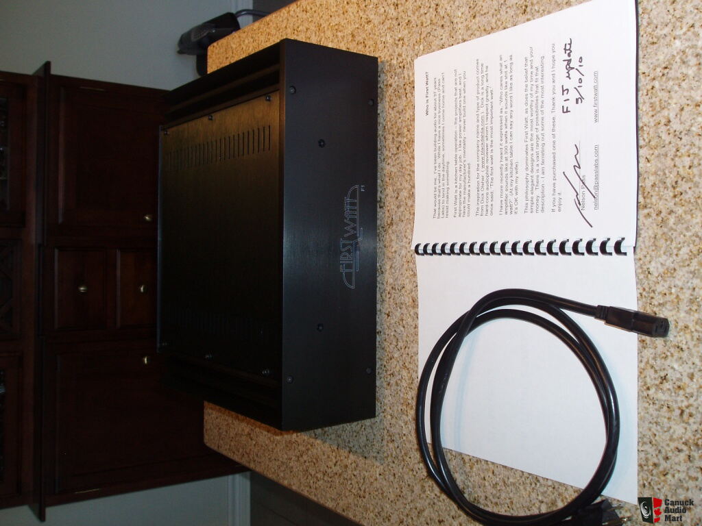 FIRST WATT F1J Photo #484709 - Canuck Audio Mart