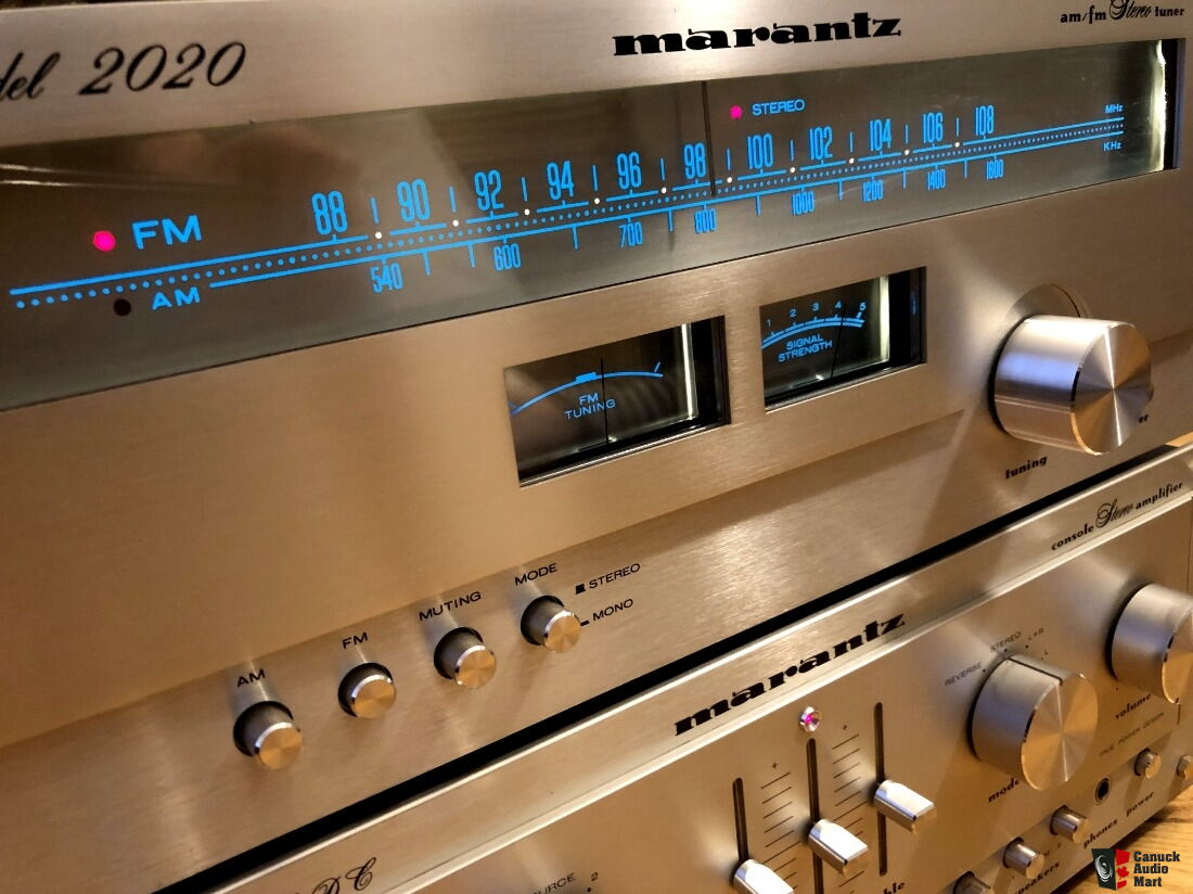 Marantz 1122DC Integrated Amplifier and Matching 2020 Tuner in ...