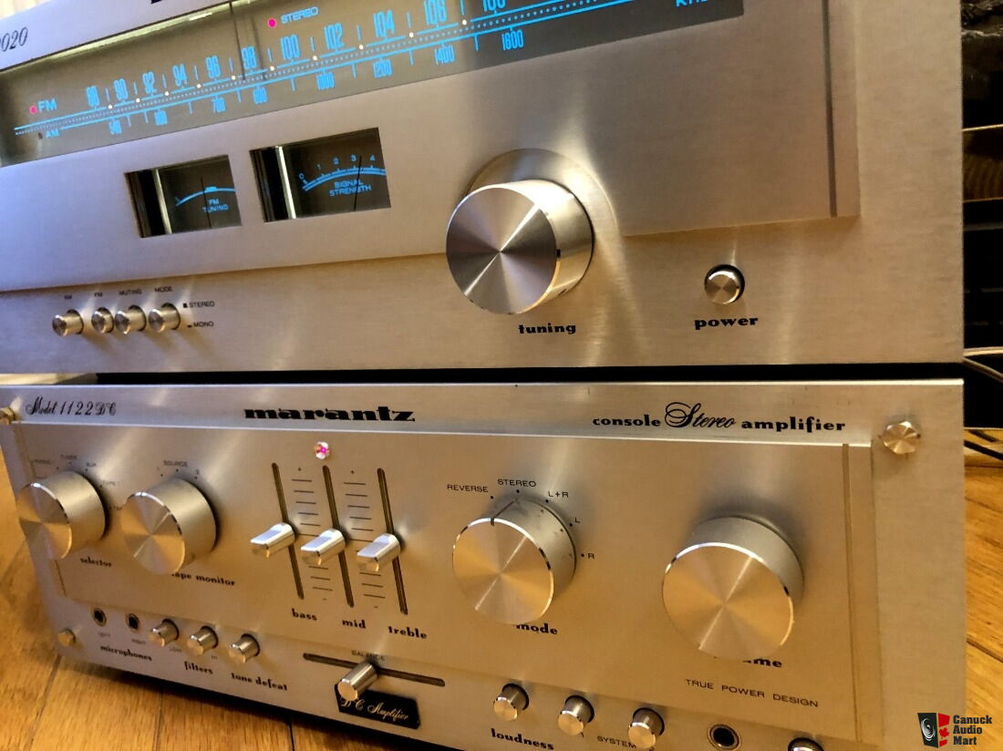 Marantz 1122DC Integrated Amplifier and Matching 2020 Tuner in ...