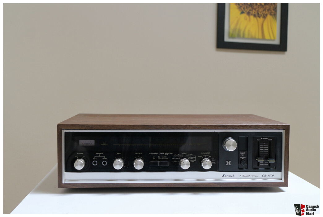 Sansui QR-1500 4 Channel Receiver *For Repair Photo #4853186 - US Audio ...