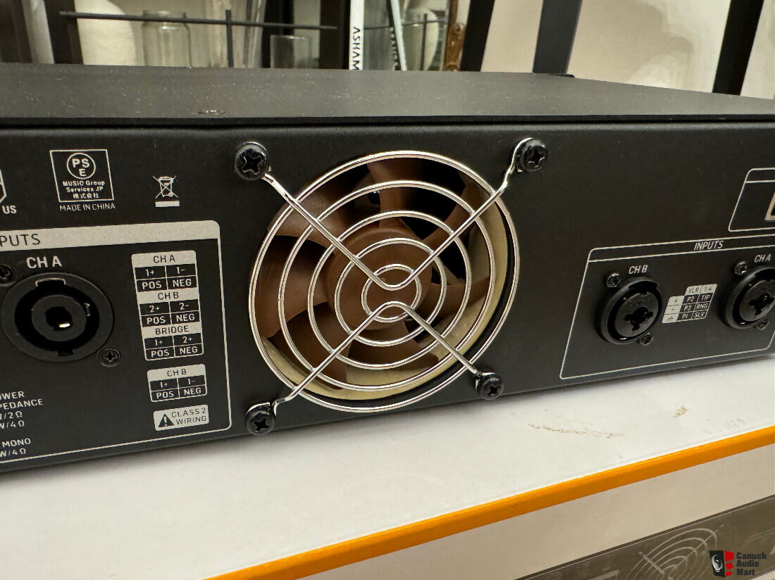 Behringer NX1000D Power Amp (with DSP) 1000 watt amplifier Photo ...