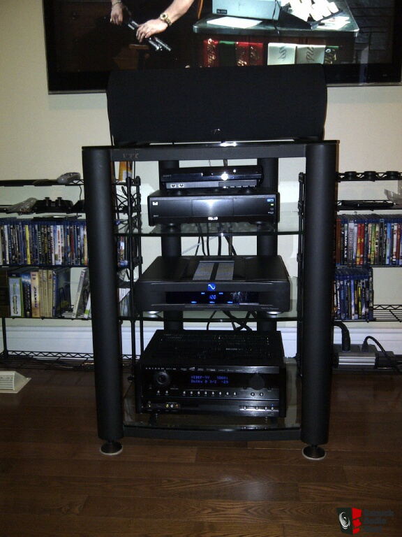 Black Audio Rack by VTI For Sale - Canuck Audio Mart