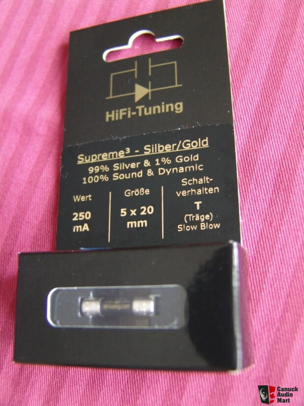 Hi-Fi Tuning Supreme T250mA and T2A (2 Amp) 5x20mm Slow Blow Photo ...