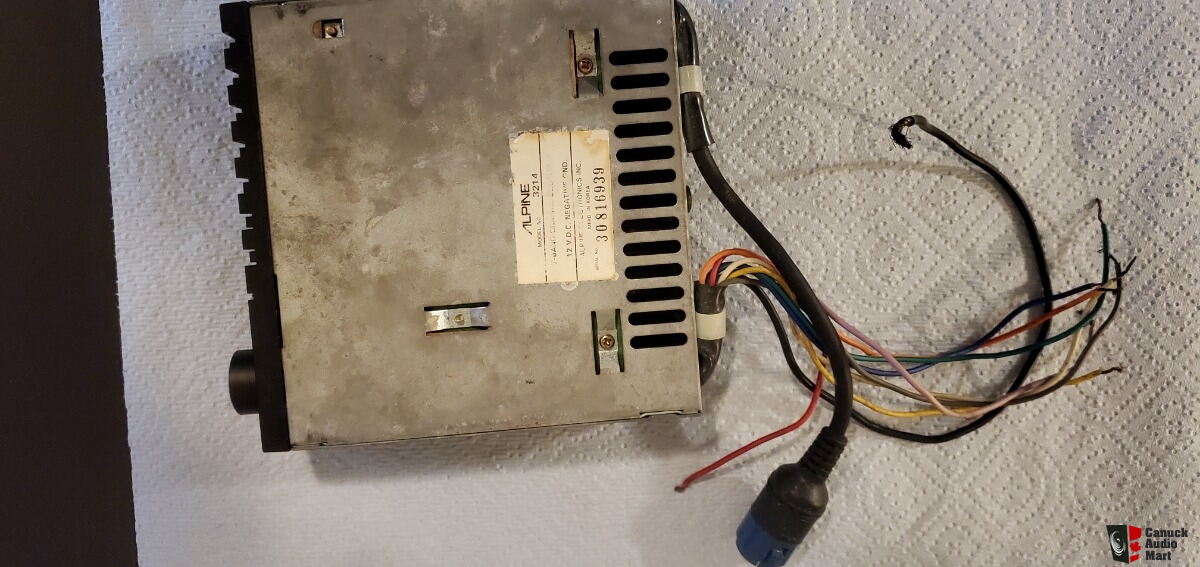 Alpine Vintage Car 7 Band Equalizer Model # 3214 For Sale - US Audio Mart
