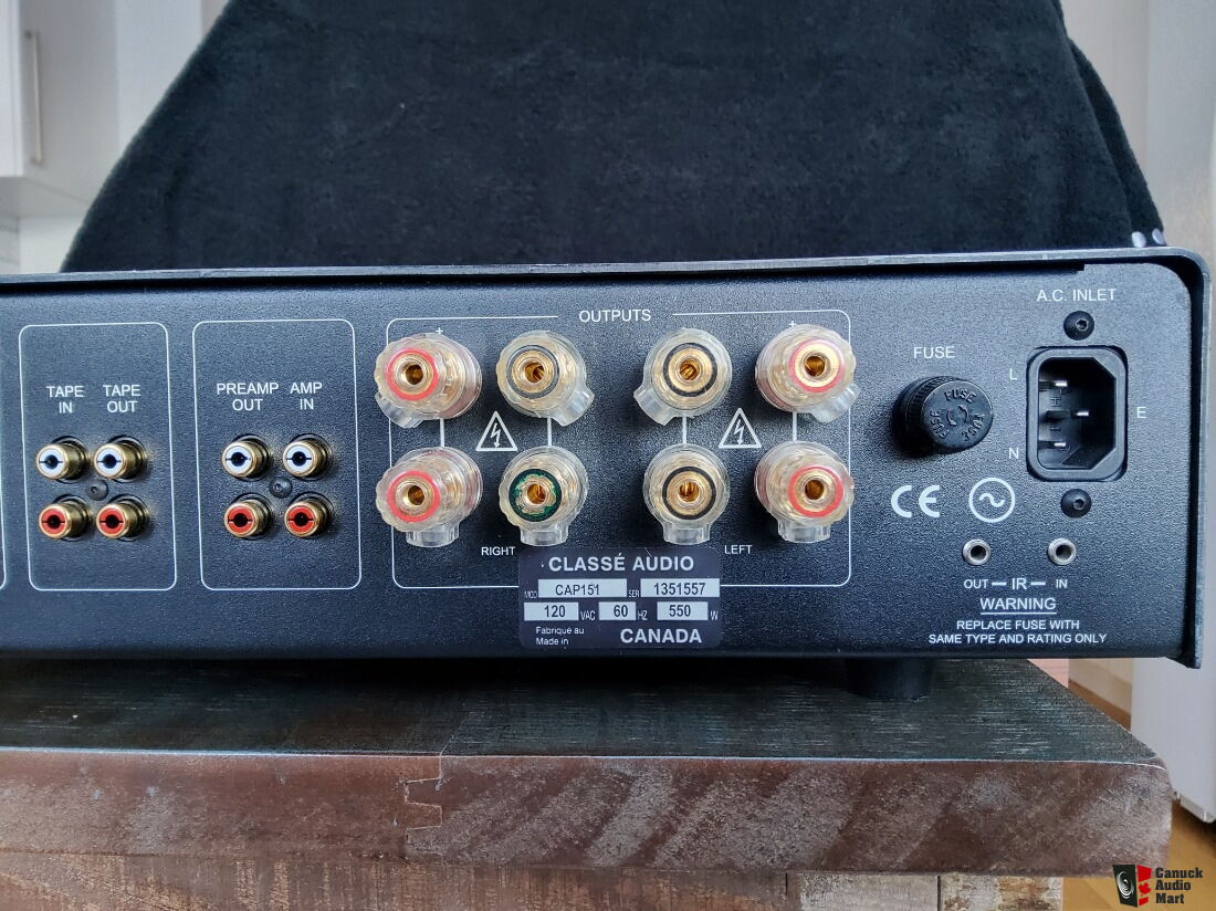 Classé CAP-151 Remote Control Integrated Amplifer Photo #4860816 - UK ...