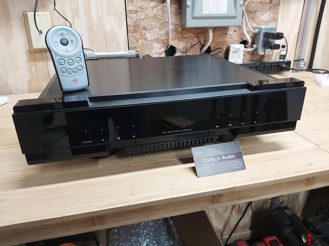 Gryphon Scorpio CD player Dealer Ad - UK Audio Mart