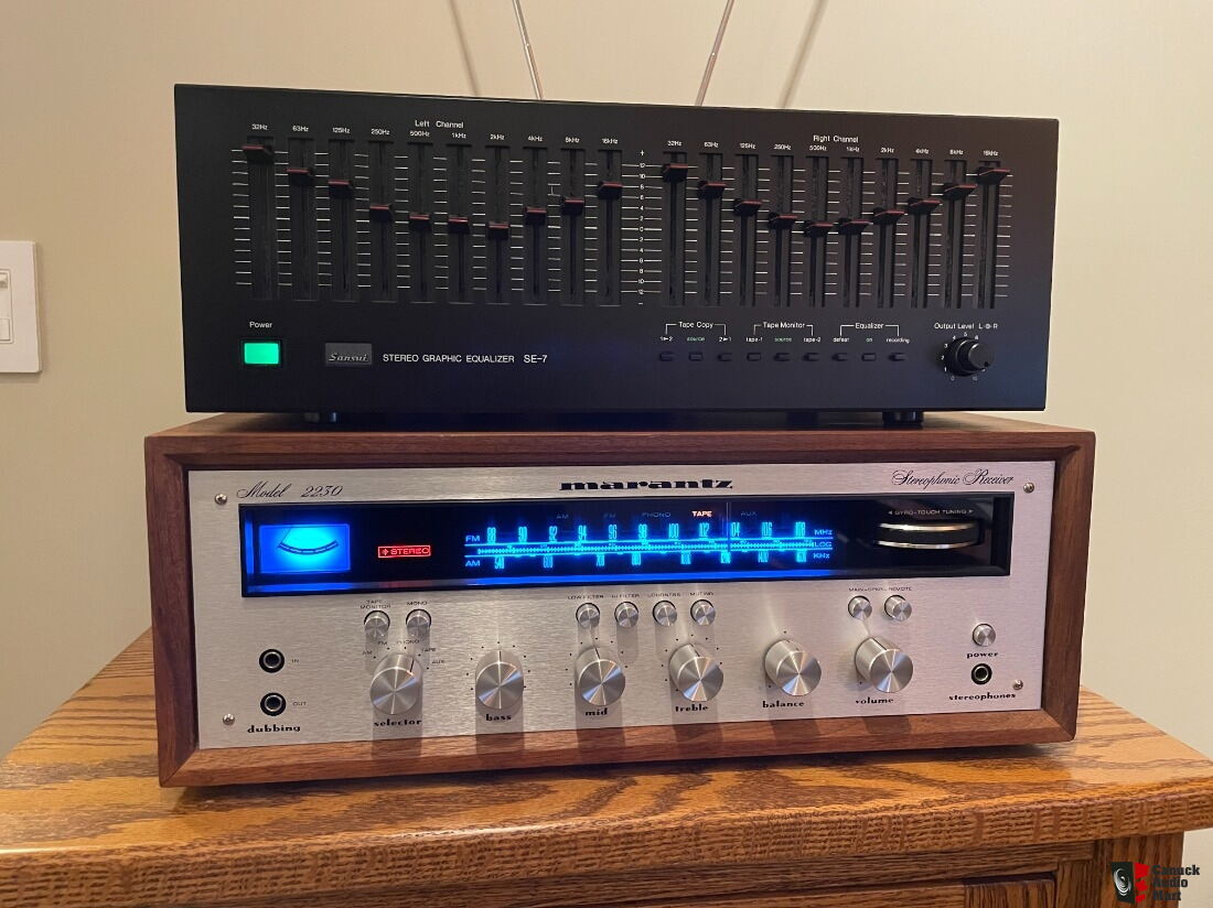 Sansui Stereo Graphic Equalizer SE-7 EQ with Original Manual Photo ...