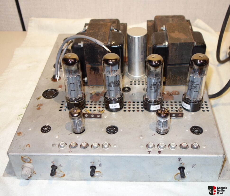 Electrohome EL34 stereo power amplifier Photo #4863183 - US Audio Mart