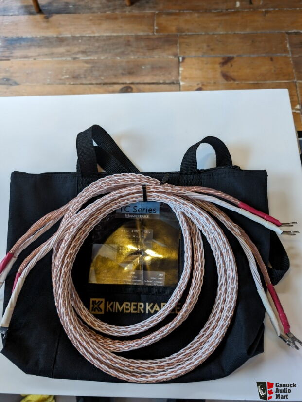 Kimble Kable 12TC Speaker Cable (Kimber Spades / Excellent / 5ft) For ...