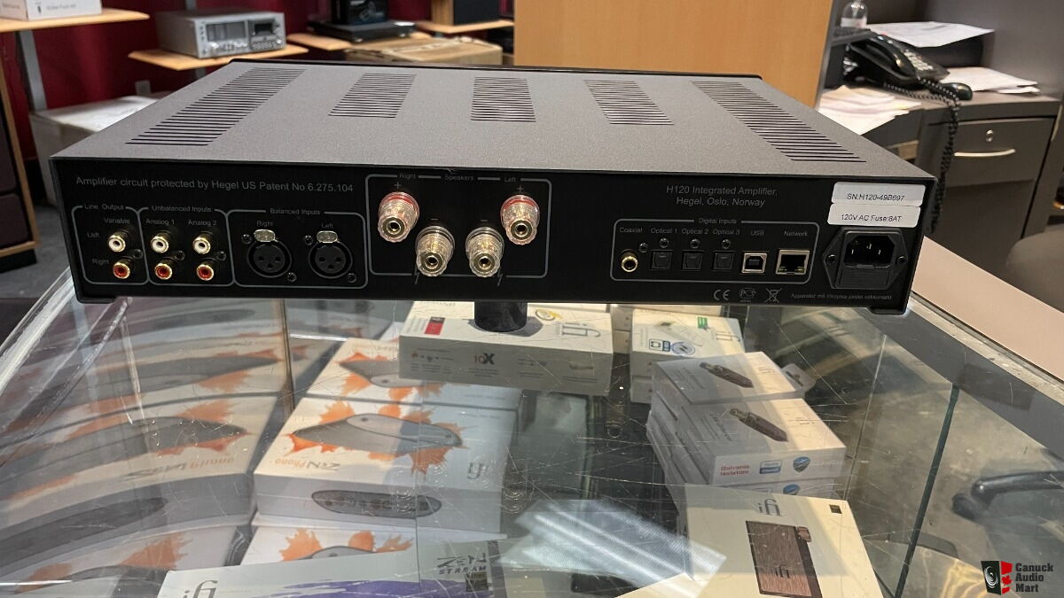 Hegel H120 Integrated Amplifier ( PREOWNED ) Photo #4864186 - Canuck ...