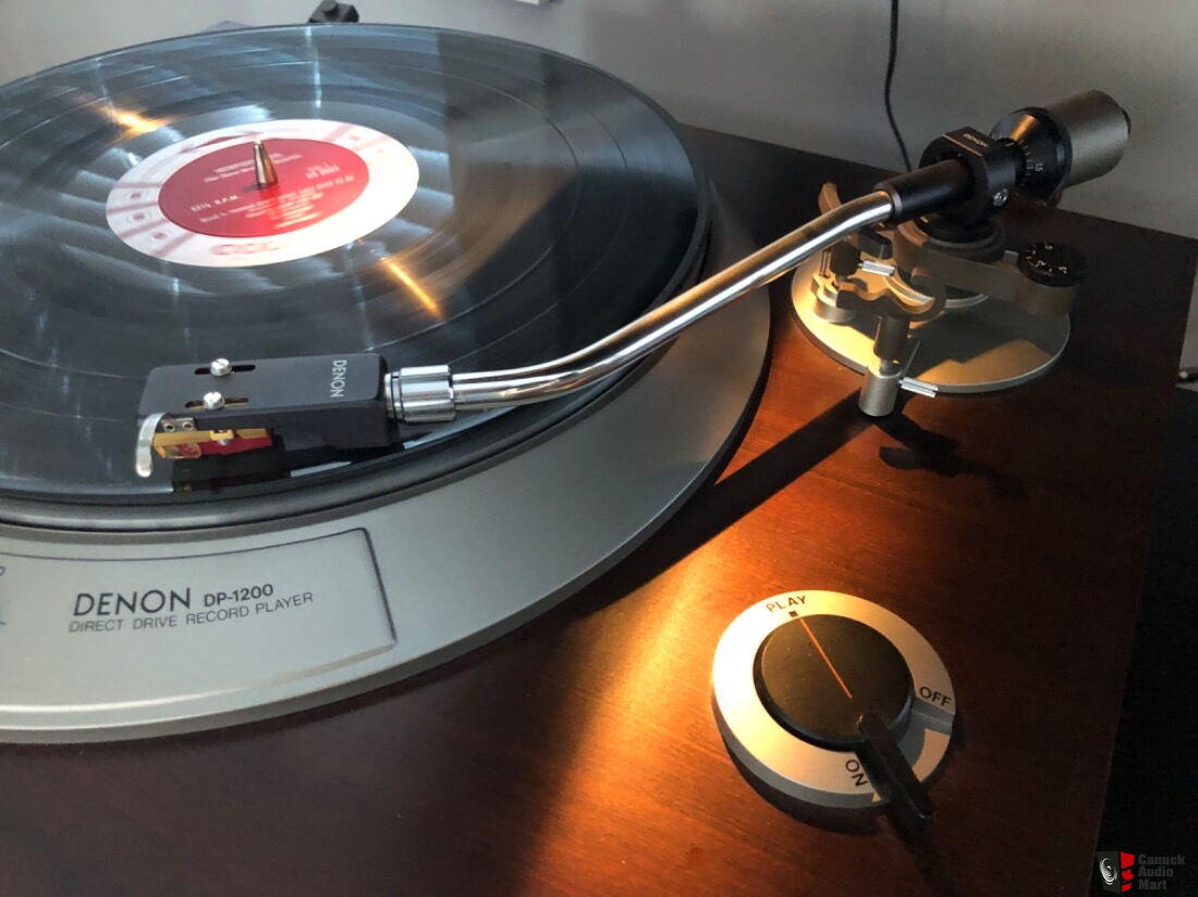Denon DP-1200 Direct Drive Turntable Photo #4864289 - Canuck Audio Mart