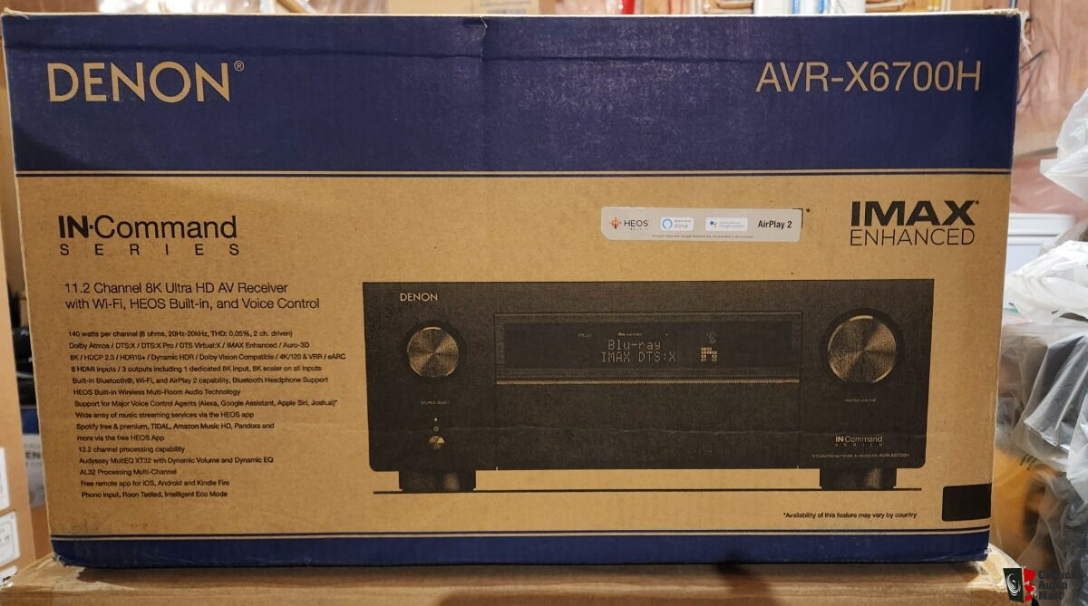 Denon 6700H Receiver-New in Box 5 Year Warranty-Sold out Eveywhere For ...