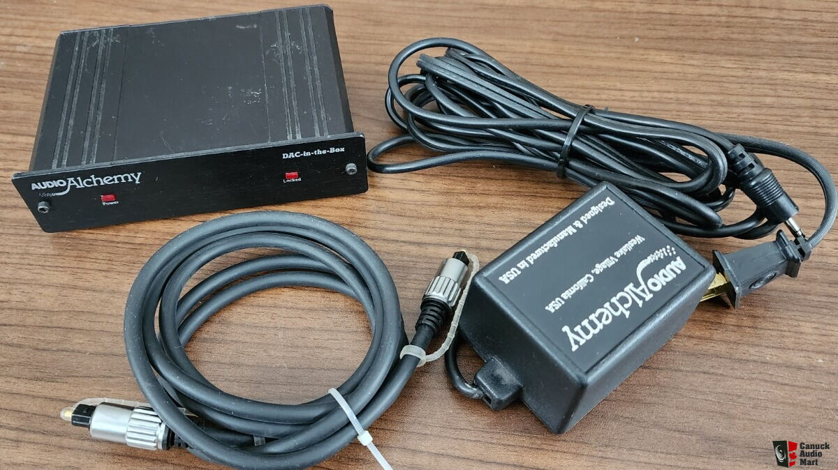 Audio Alchemy Dac-In-A-Box Best Offer For - Canuck Audio Mart