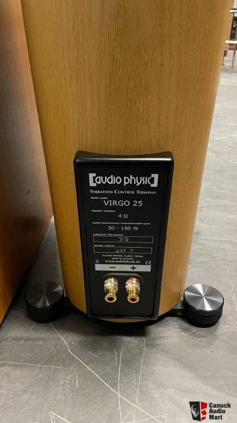 Audio Physics Virgo 25 speakers ( HAS BEEN SOLD BY OWNER) Photo ...