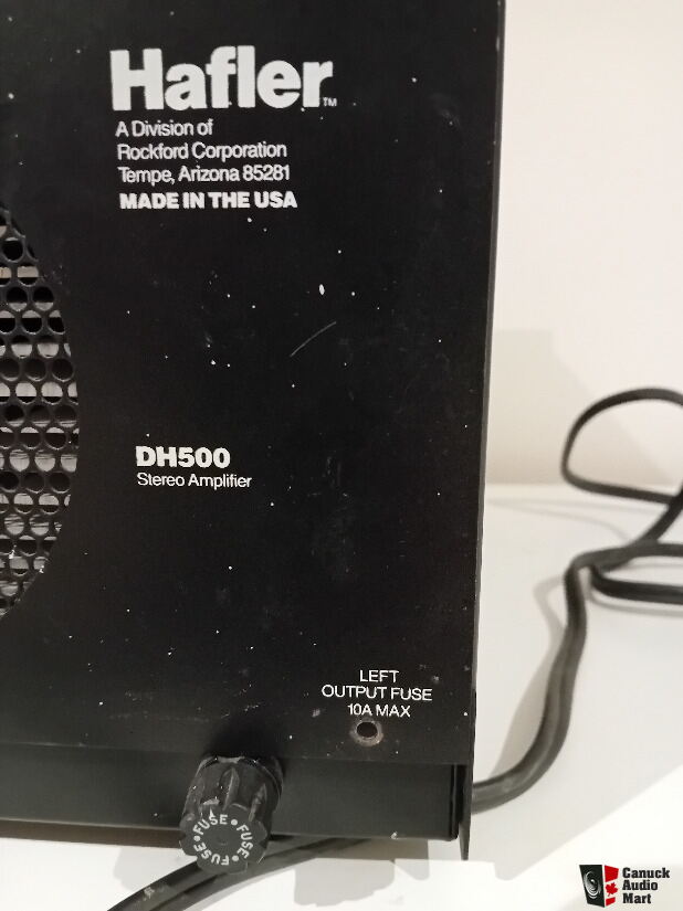 Hafler DH500 for repair or parts Photo #4865964 - Canuck Audio Mart