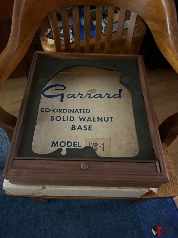 Garrard co-ordinated solid walnut base - model WB-1 Photo #4867367 - UK ...