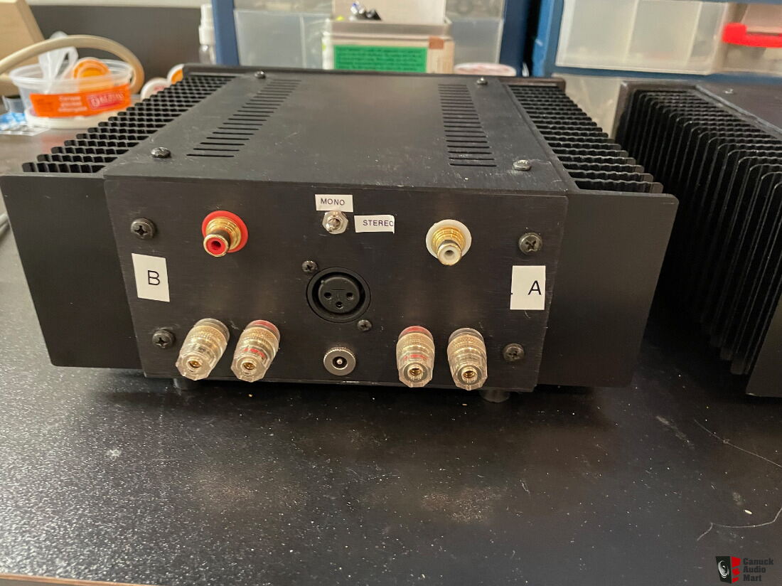 A pair of Nelson Pass Amp Camp Amps - Class A - Stereo or Mono Blocks ...