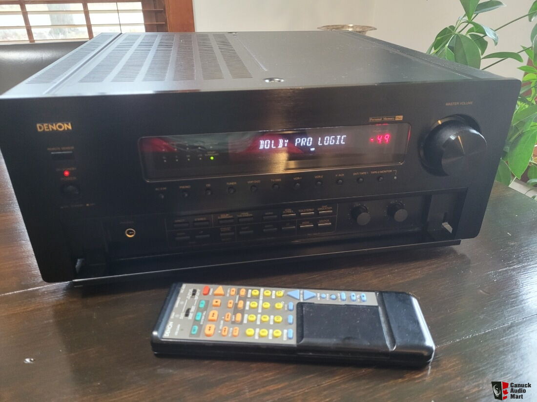 Vintage Denon AVR 5600, 140+ WATTS X 5.1 with phono preamp Photo ...