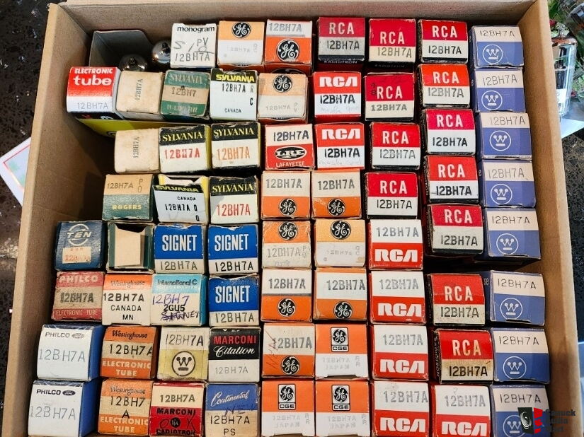 NOS 12bh7. RCA GE Westinghouse For Sale - Canuck Audio Mart