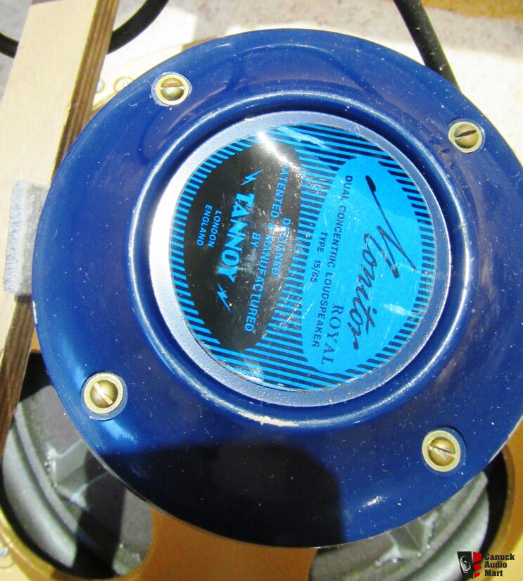Tannoy 15" HPD 385 Royal Blue in Lancaster Cabinets Photo #4869101 - UK ...