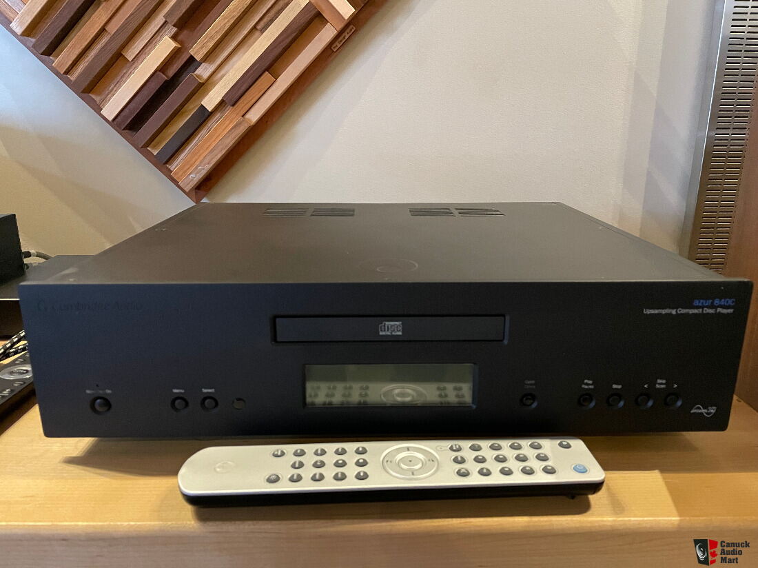 Cambridge Azur 840C-B CD Player Dealer Ad - UK Audio Mart