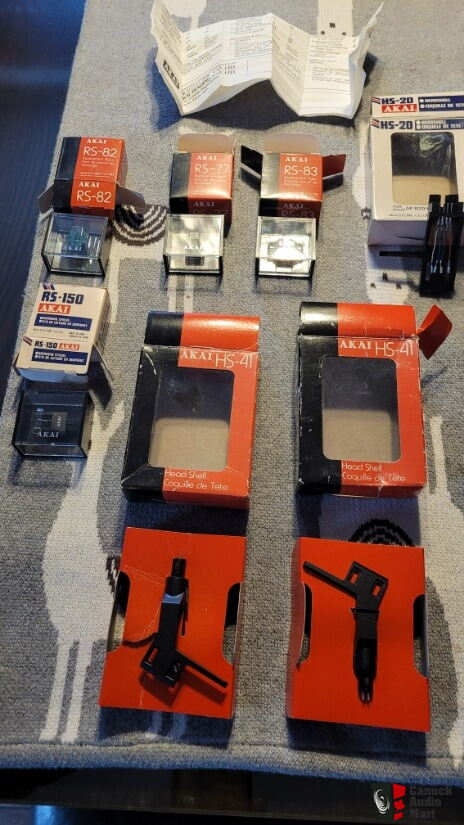 N.O.S. Akai needles and headshell For Sale - UK Audio Mart