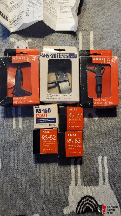 N.O.S. Akai needles and headshell Photo #4870998 - Canuck Audio Mart