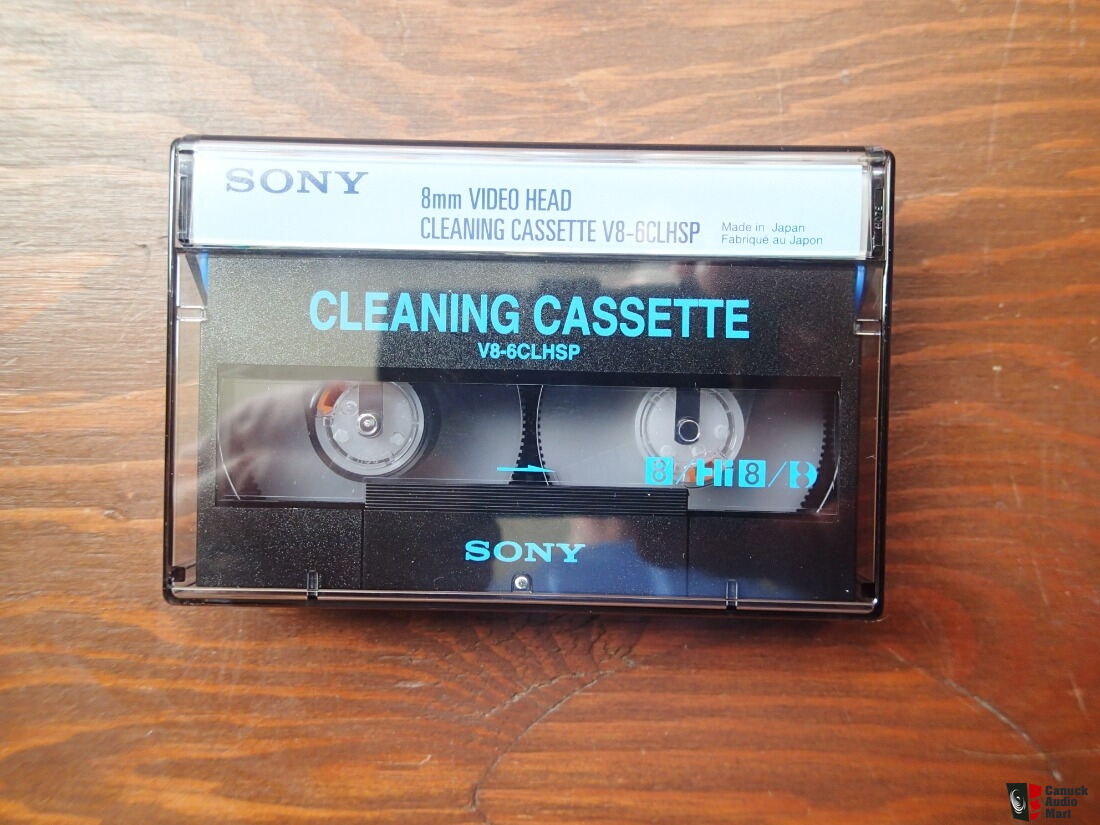 Sony 8mm Cleaning Cassette For Sale - Canuck Audio Mart