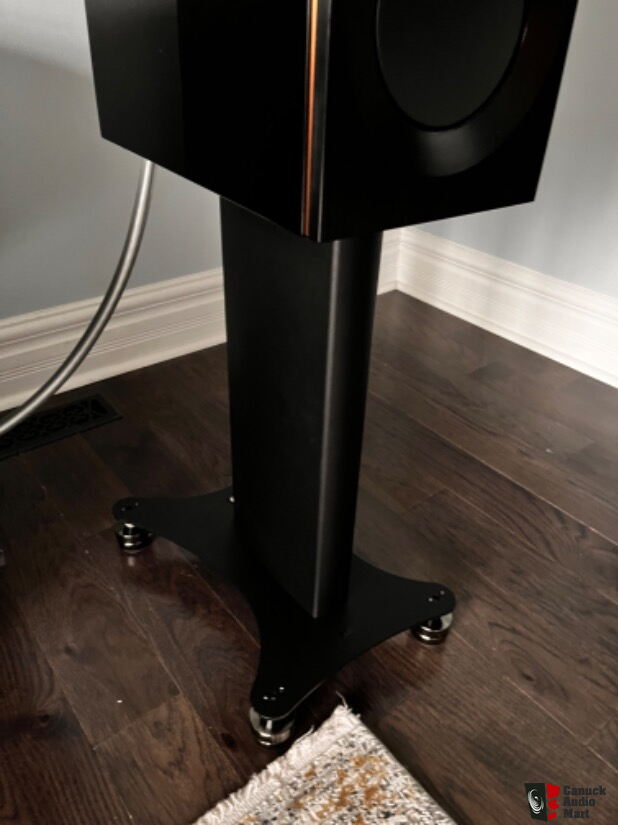 Kef Reference 1 - with Original stands (optional Gaia 2 feet) Photo ...