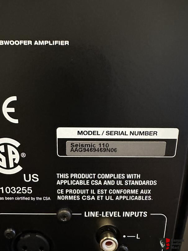Paradigm Seismic 110 Subwoofer Photo #4876720 - Canuck Audio Mart