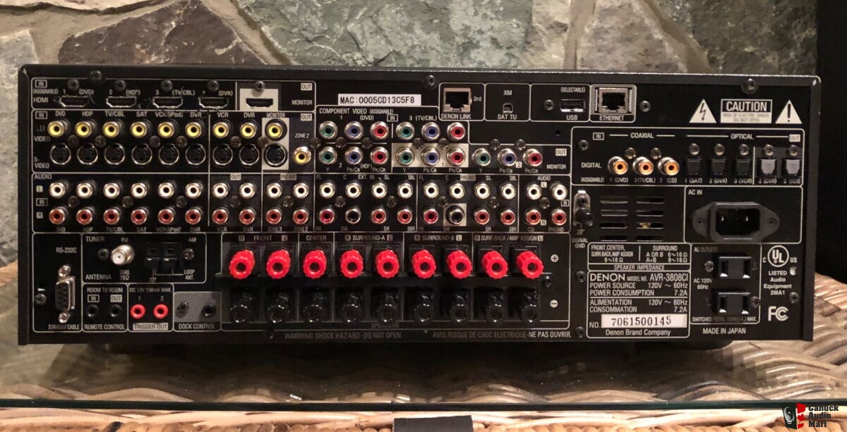 Denon AVR-3808CI 7.1 CH Receiver Photo #4877597 - US Audio Mart