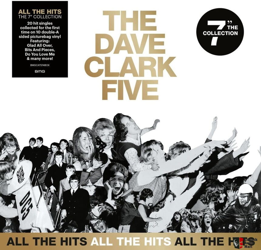The Dave Clark Five ‎- All The Hits: 10X7" 45rpm Vinyl Collection Box ...