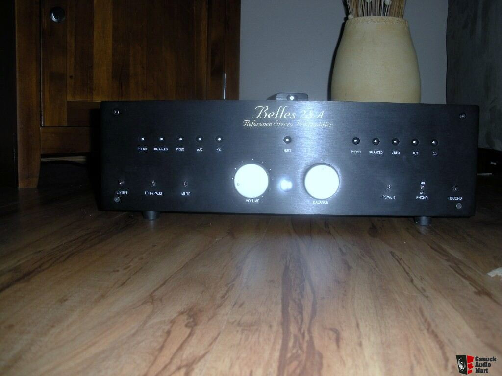 Belles 28A Reference Preamplifier Black in Color Photo #4878543 - US ...