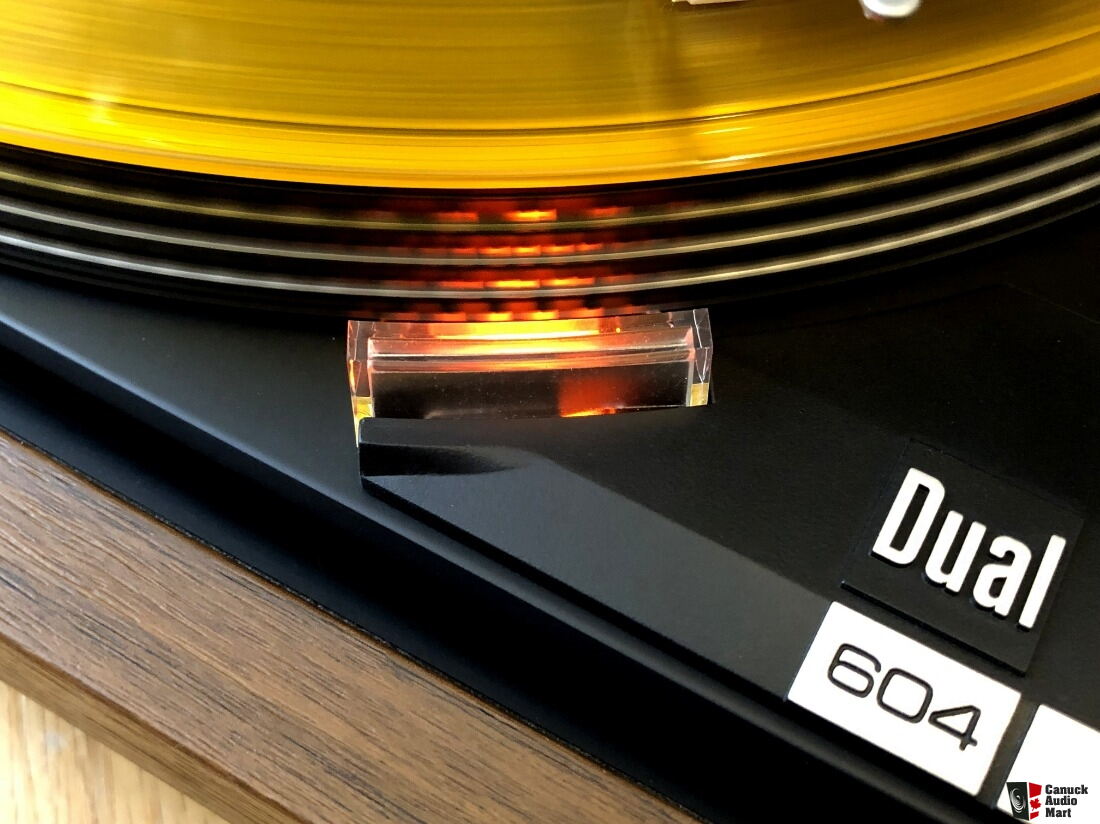 Dual 604 Direct Drive Auto-Return Turntable in Like-New Condition (New ...