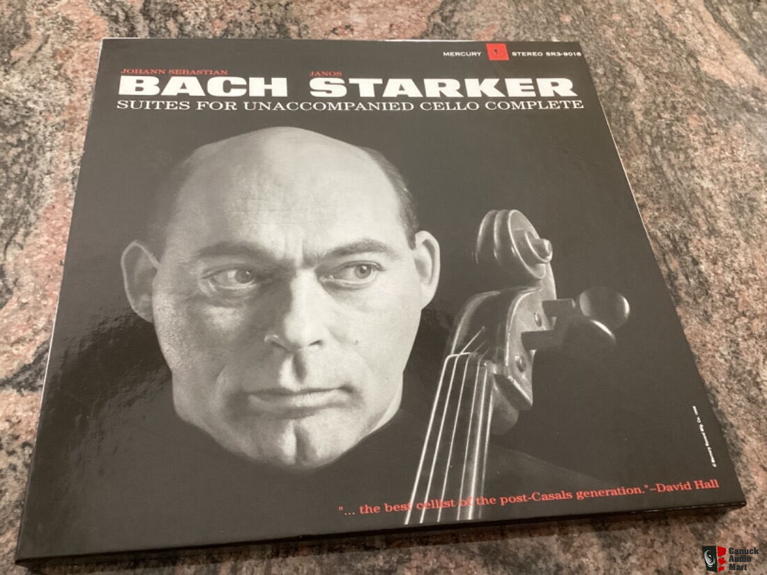 Bach Starker suites for unaccompanied cello complete For Sale - Canuck ...