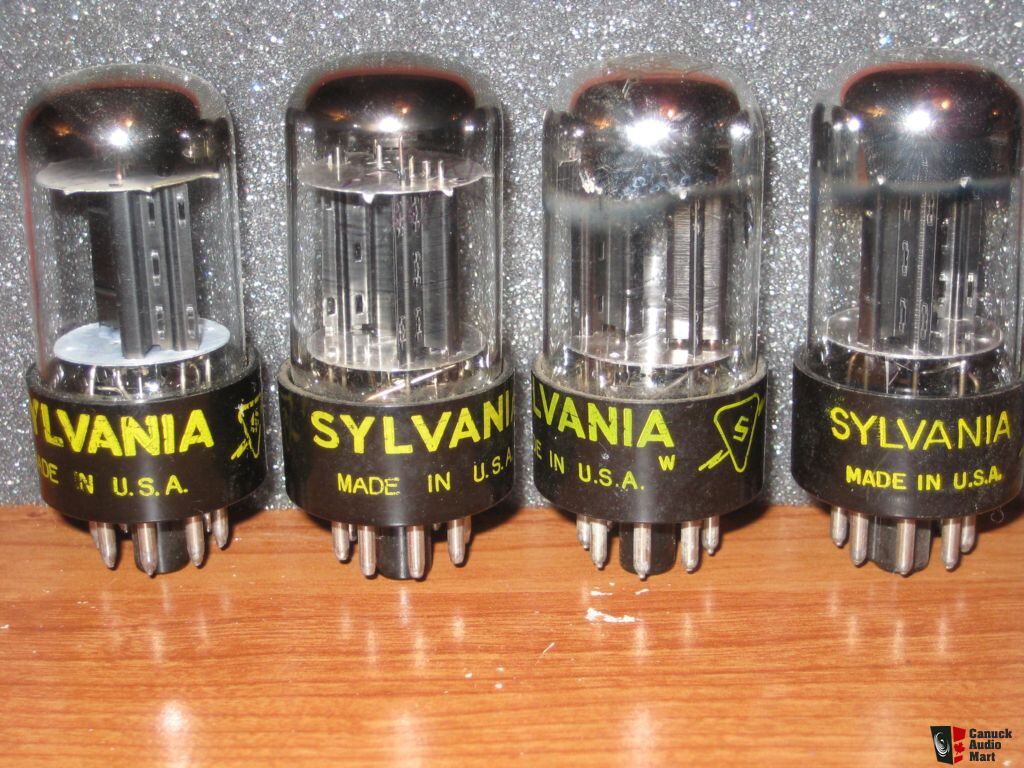 Sylvania 6sn7 gtb chrometops, circa 1960's, amazing soundstage Photo ...