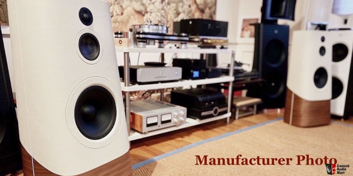 NEW UNUSED Davone Reference One - Walnut/White cowhide / One pair ...