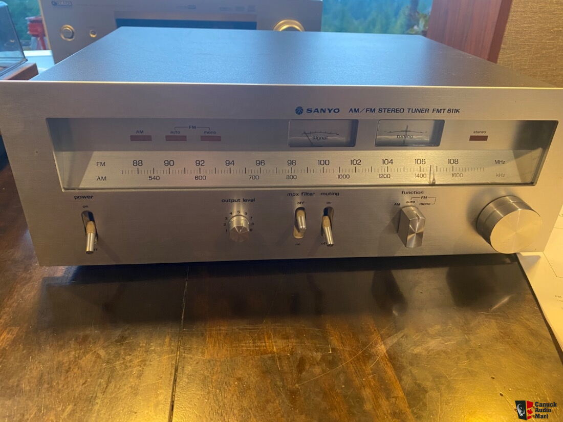 Sanyo AM/FM stereo tuner FMT 611K Photo #4883547 - Canuck Audio Mart