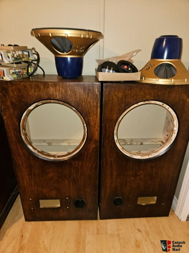 Tannoy HPD-315 Royal blue for repair "Local sale preferred" NB Photo ...