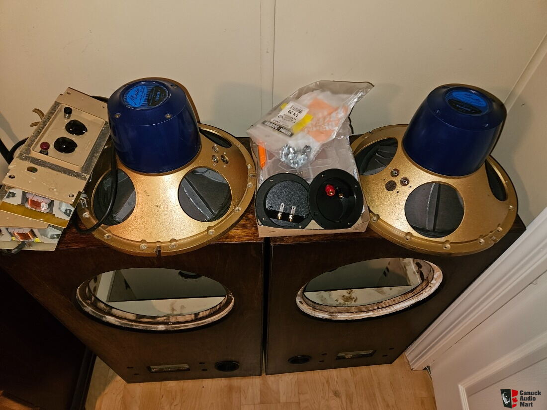 Tannoy HPD-315 Royal blue for repair "Local sale preferred" NB Photo ...