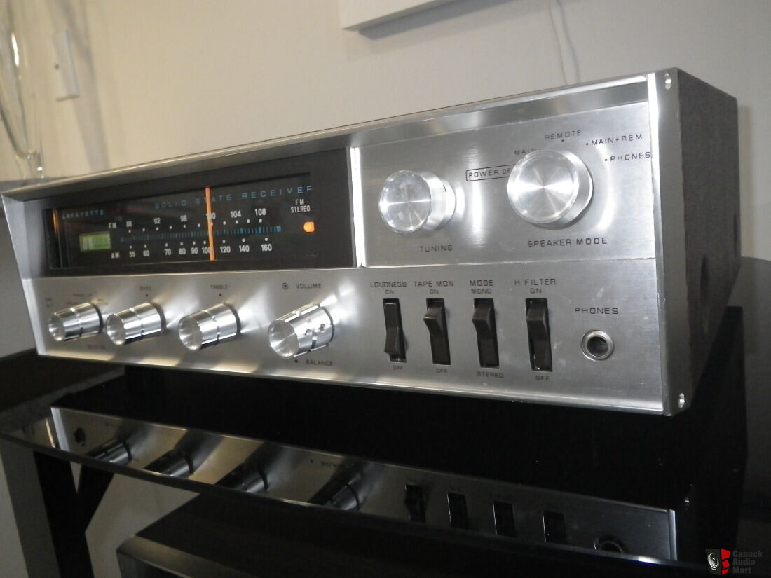 Lafayette LR-500T Solid State Stereo Receiver: Restored