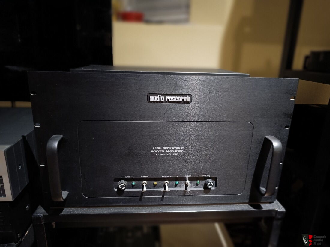 Audio Research Classic 150 pair Photo #4888253 - Canuck Audio Mart