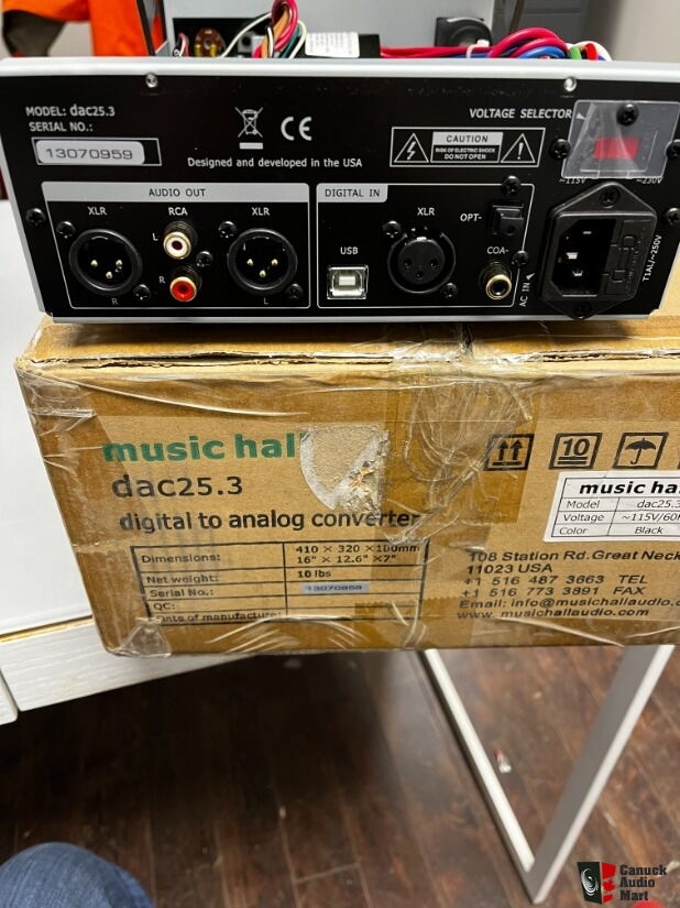 Music Hall DAC 25.3 Photo #4889047 - Canuck Audio Mart