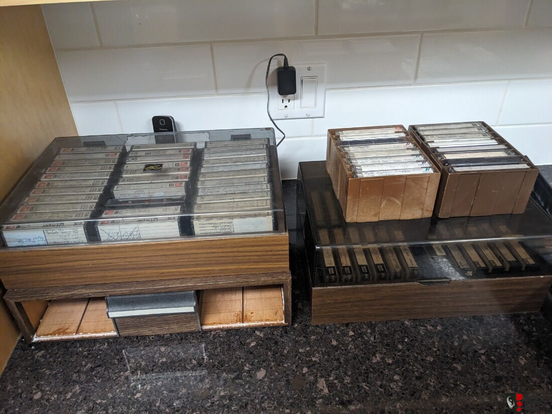 TDK, MAXELL, Denon, FUJI, Ampex Cassette Tapes and Cassette Storage ...