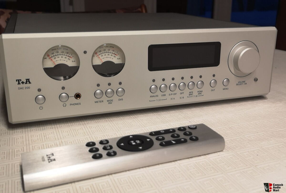 T+A DAC 200 Silver Dealer Ad - US Audio Mart