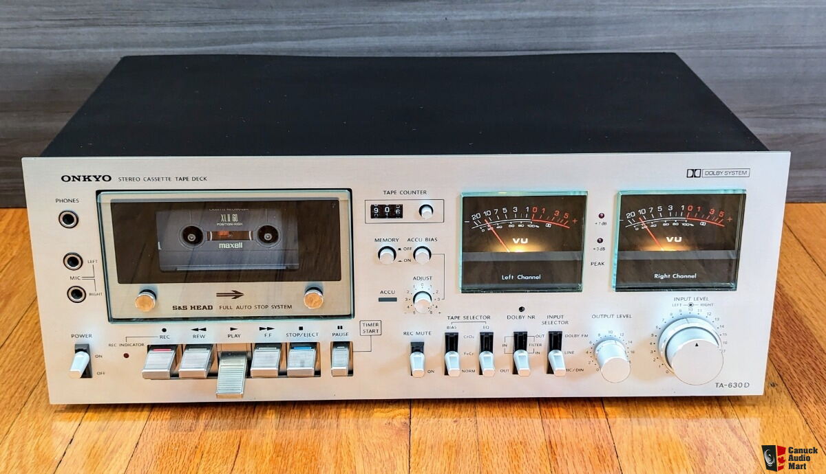 Onkyo TA-630D Cassette Deck / Fully Serviced and Tested / Excellent ...