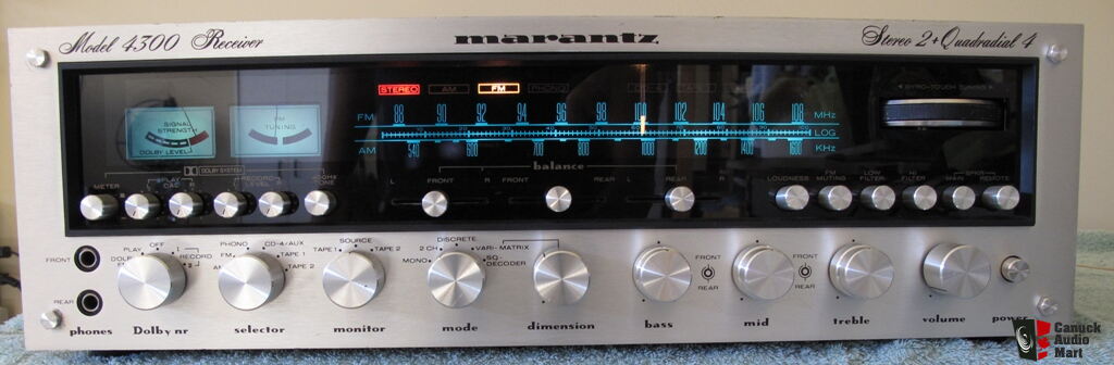 Marantz 4300 Receiver *Rare Includes SQA-2 Adapter & RC 4 Remote Photo ...