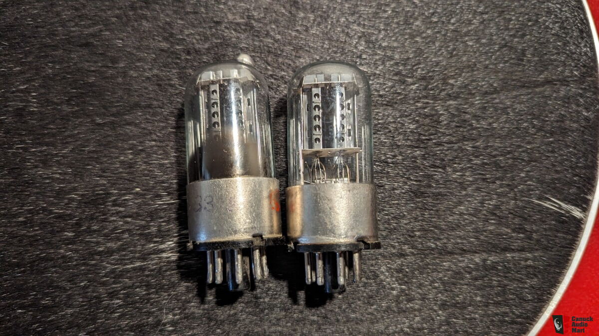 RARE Melz 1578 Pair - 6SN7 Equivalent For Sale - Canuck Audio Mart