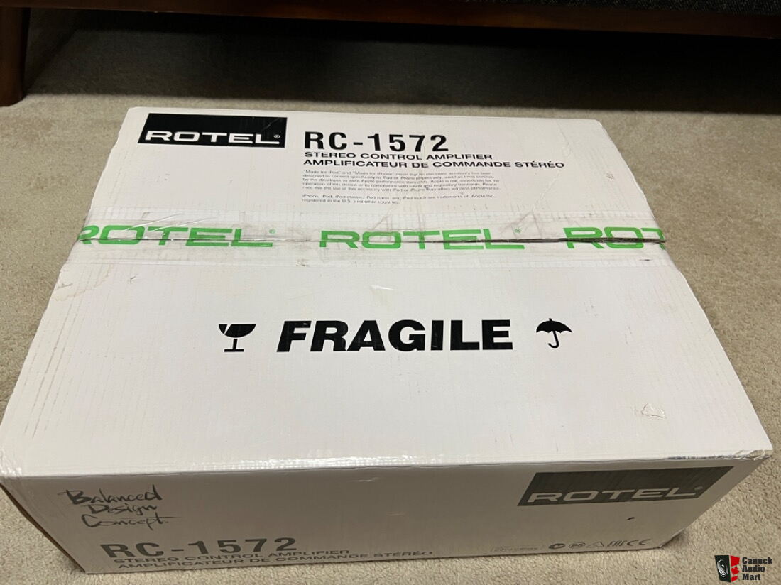 Rotel RC-1572 Stereo Pre Amp & Dac Photo #4896305 - Canuck Audio Mart